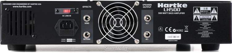 Hartke LH500 500-Watt Bass Head | Sweetwater.com