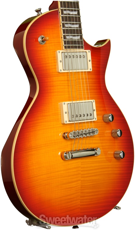 ESP E-II Eclipse - Flame Maple, Cherry Sunburst | Sweetwater.com