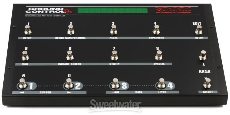Voodoo Lab Ground Control Pro Programmable MIDI Foot Controller ...
